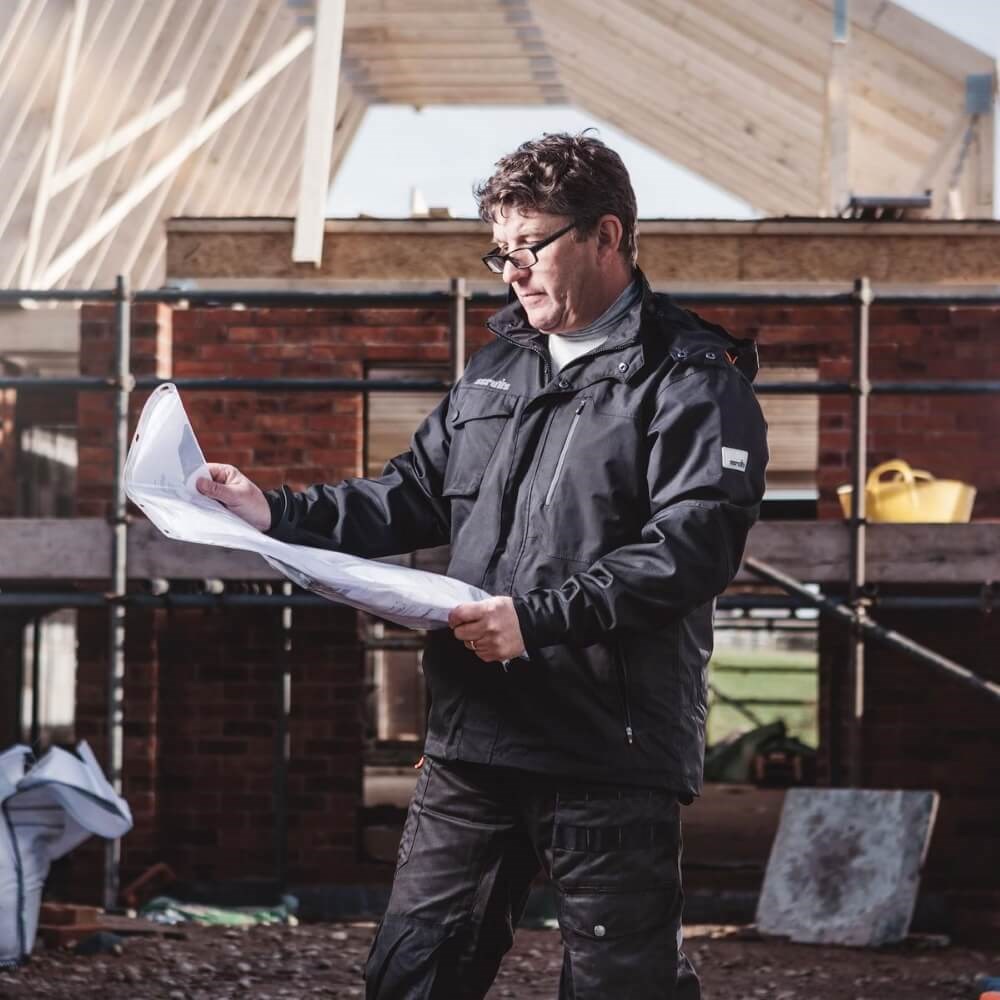 808988 - Pro Work Jacket - Waterproof - XX-Large - Black - Agricultural ...